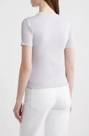 Rag & Bone Essential Ribbed T-shirt - Lavender Mist