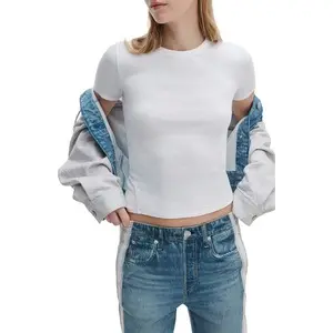 Rag & Bone Essential Ribbed T-shirt - White