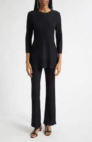 Max Mara Pure Aderire Rib Tunic Top