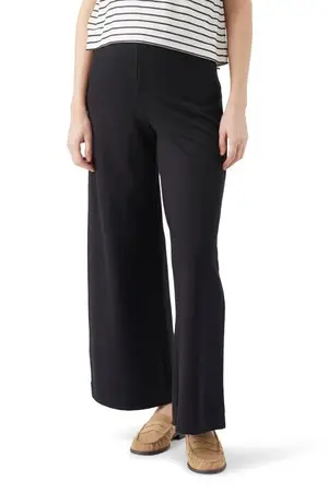 RIPE MATERNITY Isha Wide Leg Pant - Black
