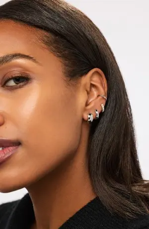 ANA LUISA Giulia Hoop Earrings