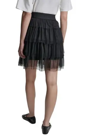 Dkny Tiered Tulle Skirt
