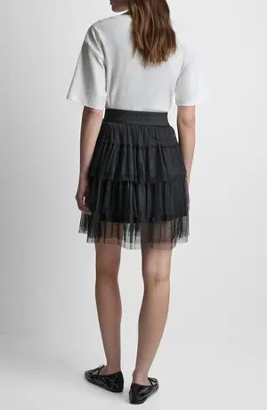Dkny Tiered Tulle Skirt