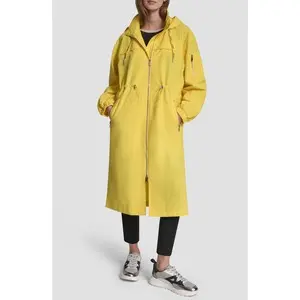 Dkny 1989 Logo Walker Anorak - Taxi Cab Yellow