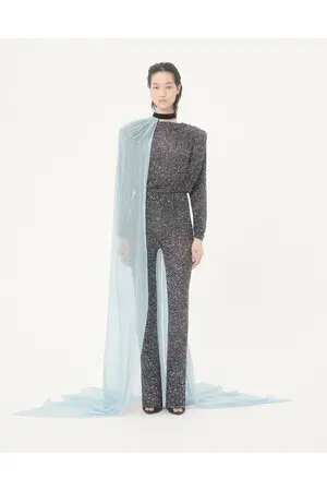 Valentino Garavani Sequin Thread Jumper - Metallic