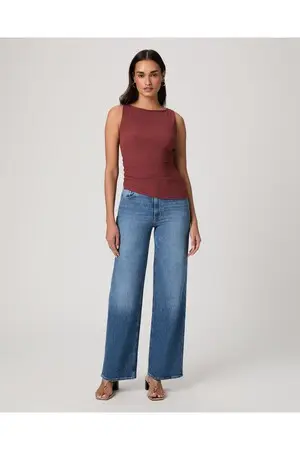 Paige Sasha 32 Wide Leg Jean - Denim