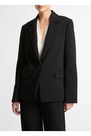 Vince Soft Sculpture Single-breasted Blazer