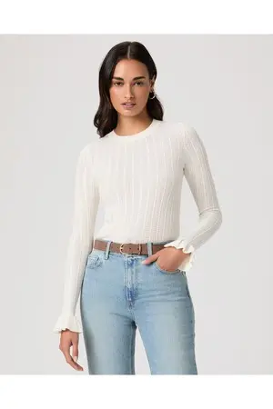 Paige Ophelia Top - Neutral