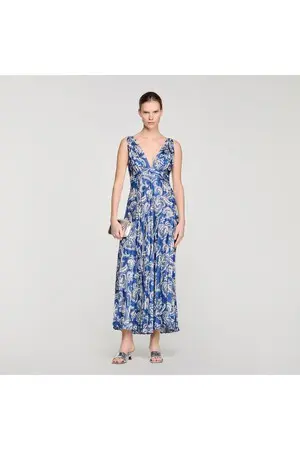 Sandro Print Maxi Dress - Floral