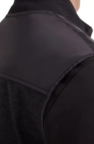 Bugatchi Soft Touch Knit Vest - Black
