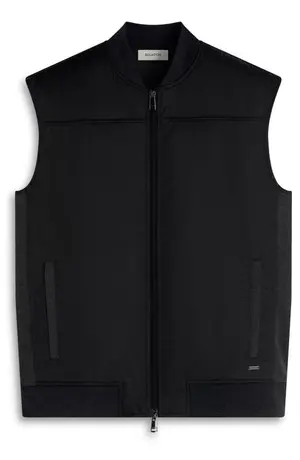 Bugatchi Soft Touch Knit Vest - Black