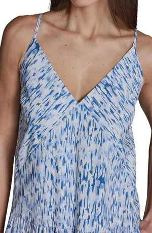 Bcbgmaxazria Printed Tiered Midi Sundress