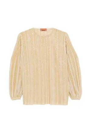 Missoni Long-sleeves Blouse - Gold
