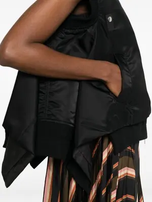 Sacai Nylon Zipped Vest