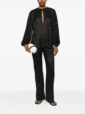 Missoni Flared Leg Trousers - Black