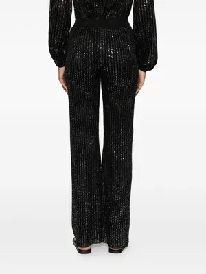 Missoni Flared Leg Trousers - Black
