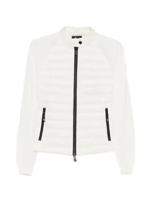 Moncler Padded Cardigan - White
