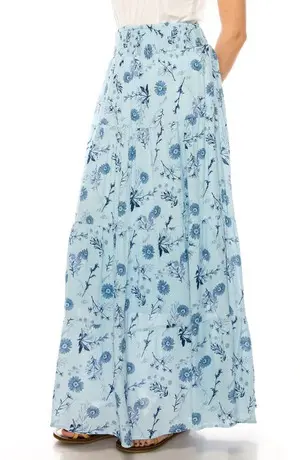 A COLLECTIVE STORY Floral Maxi Skirt