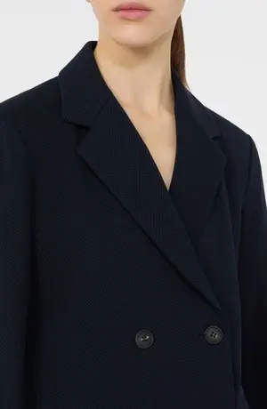 MM BY MAX MARA Rotondo Double Breasted Jersey Jacket