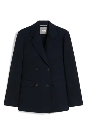 MM BY MAX MARA Rotondo Double Breasted Jersey Jacket