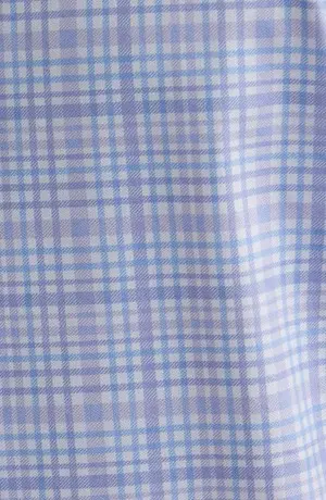 Bugatchi James Ooohcotton® Plaid Button-up Shirt - Lilac
