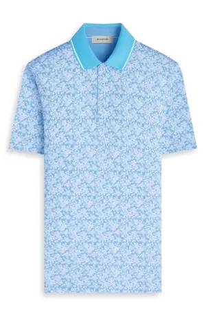 Bugatchi Vidal Ooohcotton® Watercolor Floral Polo