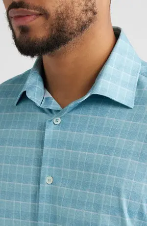 Bugatchi James Ooohcotton® Check Print Button-up Shirt