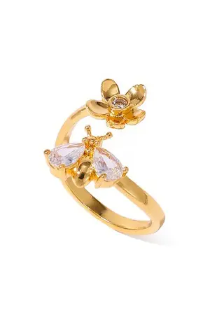 LA MENO Honey Bee Ring - Gold