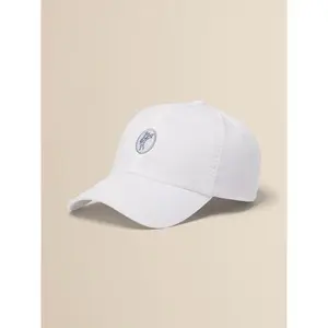 ASHWORTH GOLF Washed Twill Cap - Off White