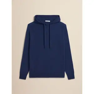 ASHWORTH GOLF Gauzy Cashmere Hoodie - Ocean