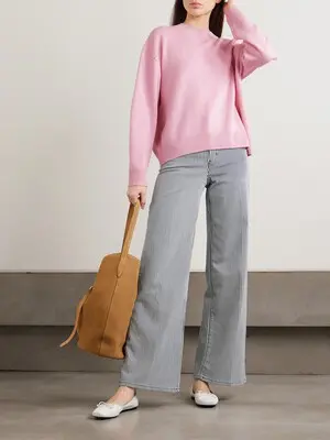 FRAME Le Slim Palazzo Striped Jeans - Blue