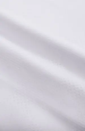 Bugatchi Axel Shaped Fit Stretch Cotton Button-up Shirt - White