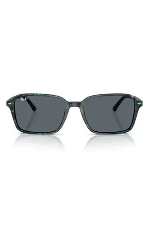 Ray-ban 56mm Square Sunglasses - Blue