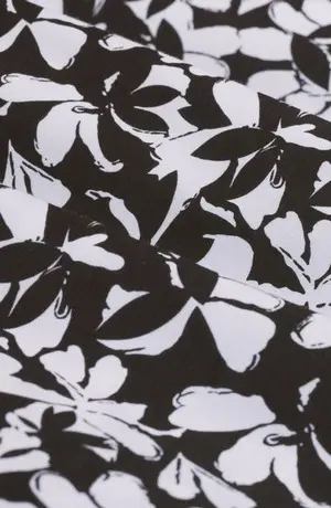 Bugatchi Jackson Print Camp Shirt - Black