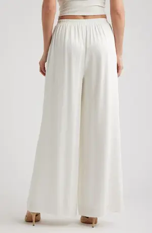 House Of Cb Alexa Wide Leg Pull-on Pants