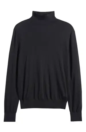 House Of Cb Angel Silk & Wool Blend Turtleneck Sweater