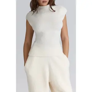 House Of Cb Caia Fluffy Knit Top