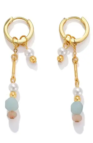 LA MENO Soft Dawn Hoop Earrings