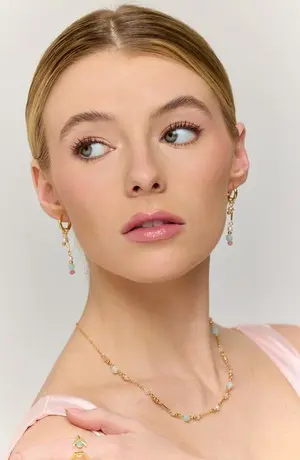 LA MENO Soft Dawn Hoop Earrings