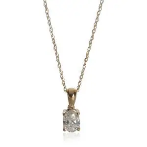 MYGEMMA 1.03ctw Yellow Gold Lab-grown Diamond Necklace - Yellow_gold