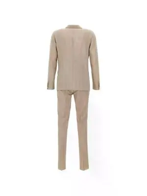 Corneliani Pinstripe Double-breasted Suit - Neutrals