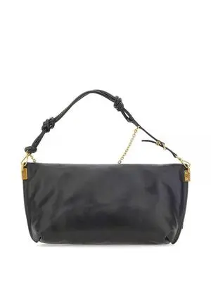 GIANNI CHIARINI Knitted Leather Shoulder Bag