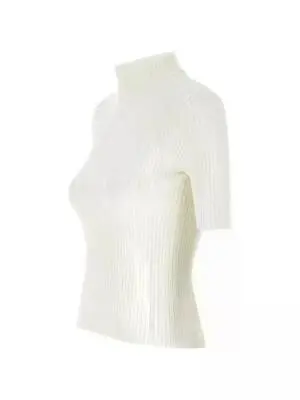 COURREGES Ribbed Knit Sweater