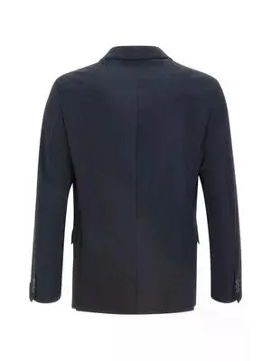 PAOLO PECORA Double-breasted Blazer - Blue