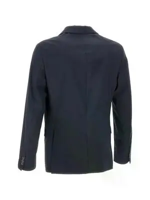 PAOLO PECORA Double-breasted Blazer - Blue