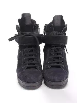 Prada Suede High-top Sneakers