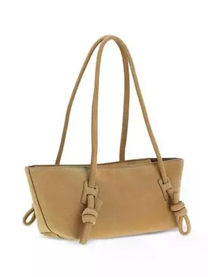 Hereu Fleca Knot-handle Shoulder Bag - Brown