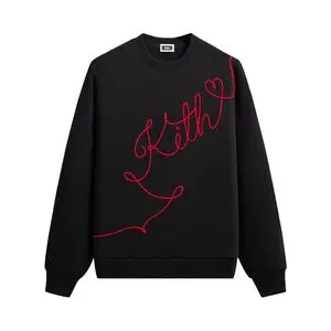Kith Thread Of Fate Nelson Crewneck - Black