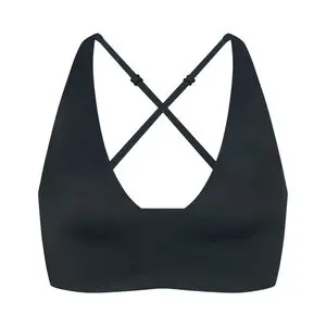 NIKESKIMS Shine V-neck Bra 'dark Teal/dark Teal - Blue