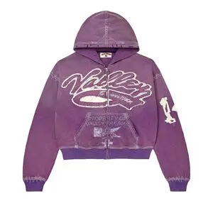 VALE FOREVER Religion Zip-up - Purple